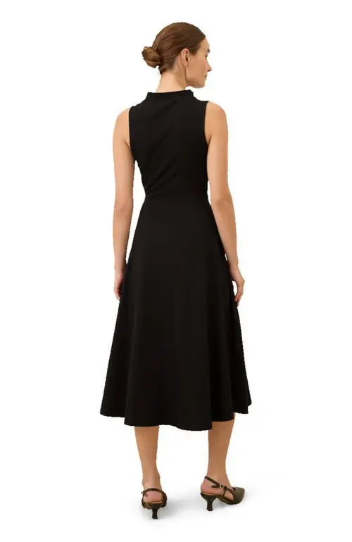 PACT Fit & Flare Cowl Neck Dress