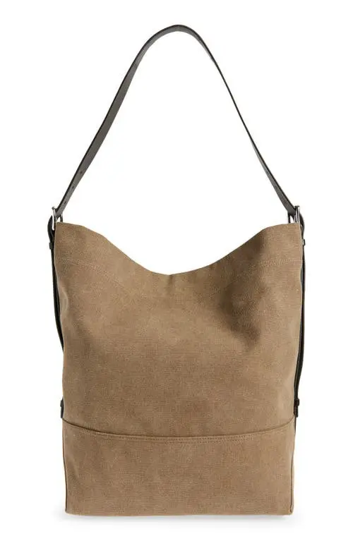 LEMAIRE Belted Canvas Tote - Sisal