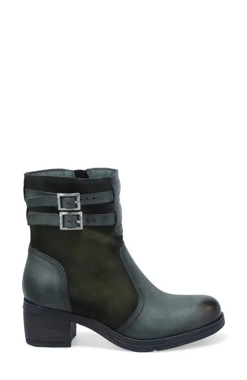 Miz Mooz Stellar Dual Buckle Bootie - Forest