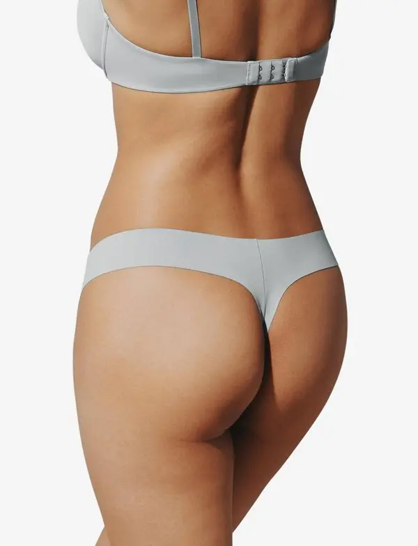 THIRDLOVE Zero Edge™ No-show Thong Panty - Mist