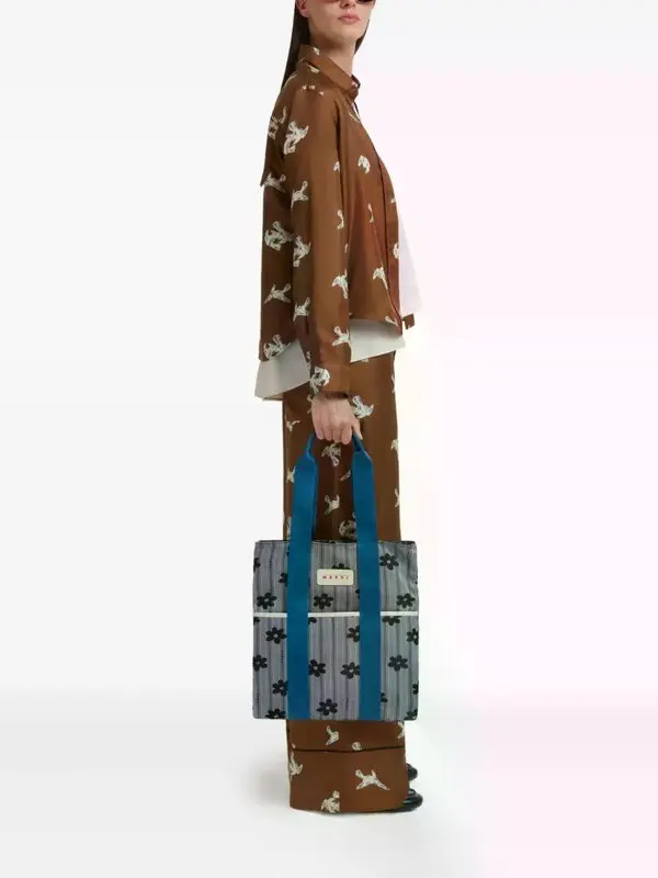Marni Floral Print Tote Bag