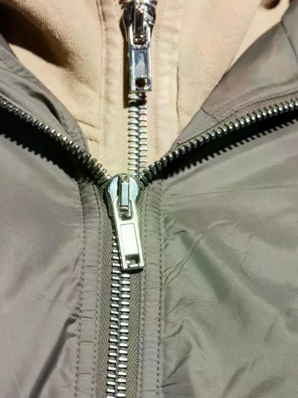 Rick Owens Hooded Zip Coat - Grey