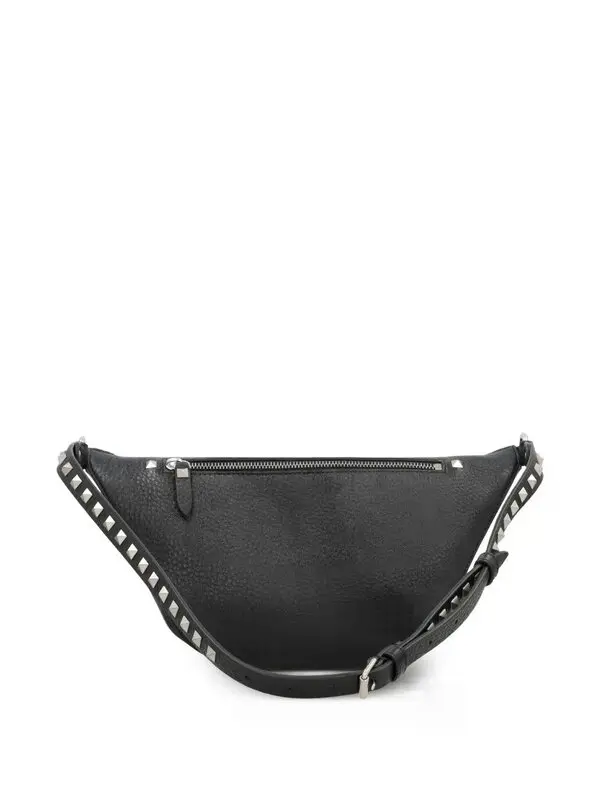 Valentino Garavani Pebbled Leather Belt Bag With Studs