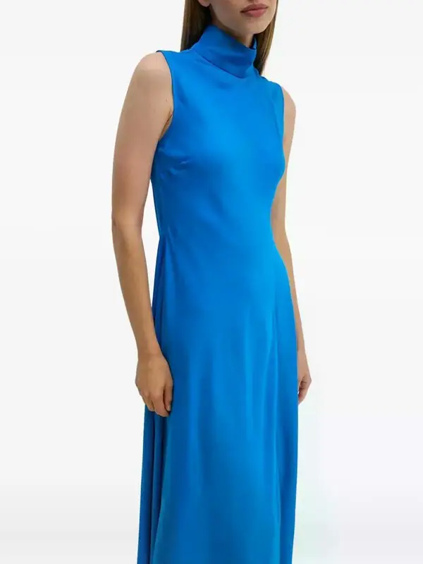 Day Birger Et Mikkelsen High-neck Asymmetric Dress