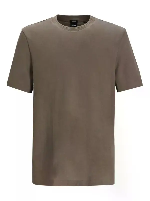 BOSS Crew-neck T-shirt - Brown