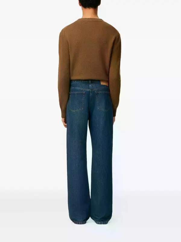 AMI Paris Loose-fit Cotton Jeans