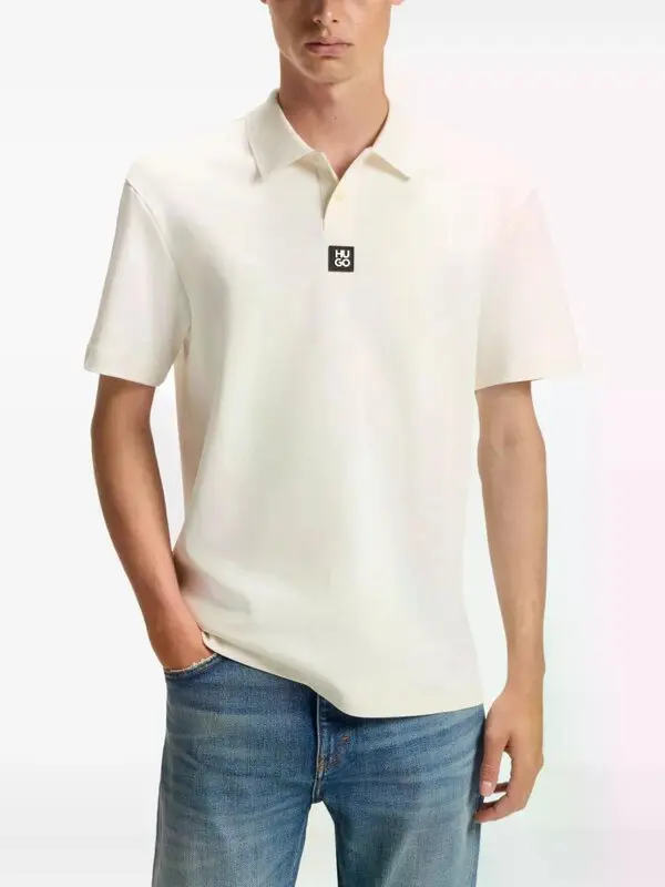 Hugo Logo-patch Polo Shirt