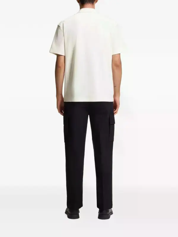 Hugo Logo-patch Polo Shirt - Neutrals