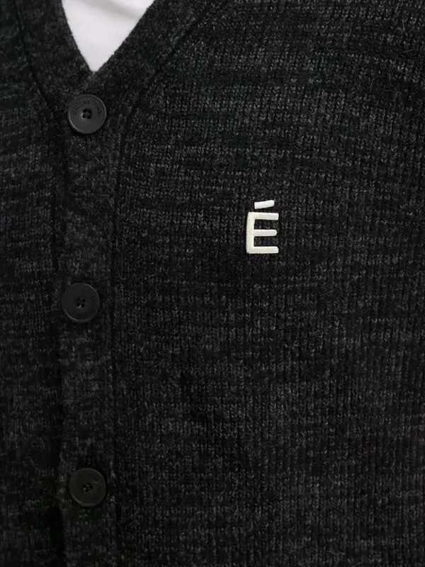 ÉTUDES STUDIO Buttoned Logo Cardigan