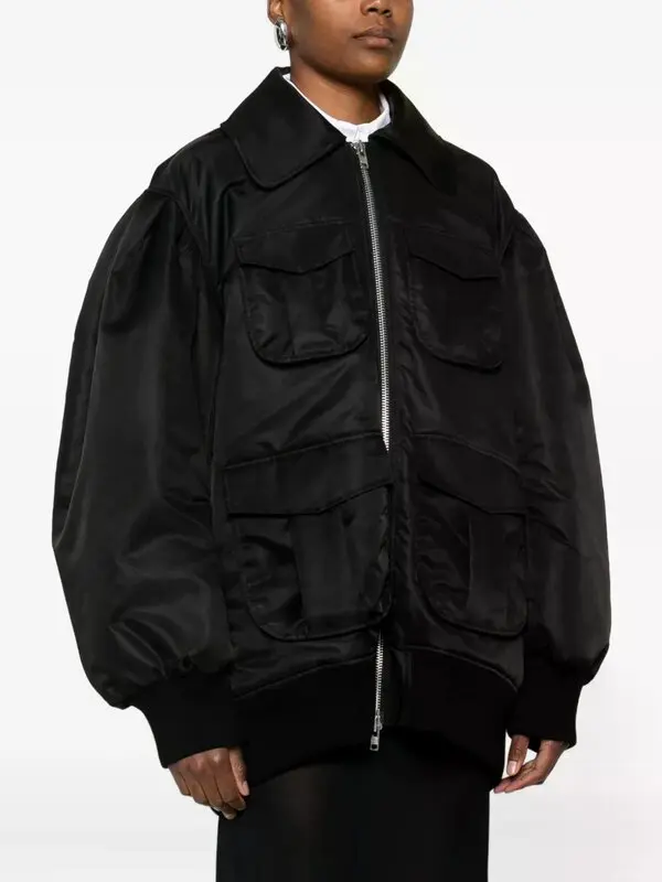 Simone Rocha Pocket Zip Bomber Jacket