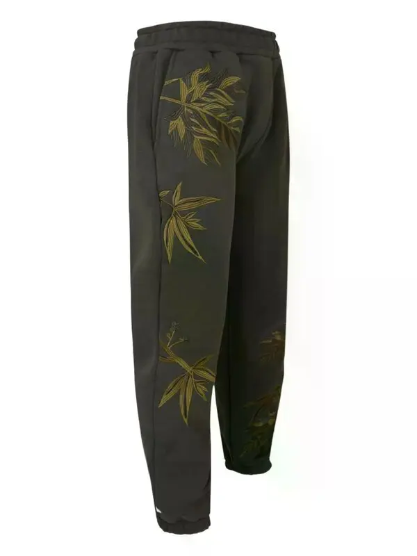 ONLY THE BLIND Verdant Forest Embroidered Sweatpants
