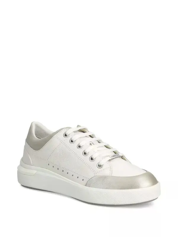 Geox Dayla Perforated Panelled Trainers