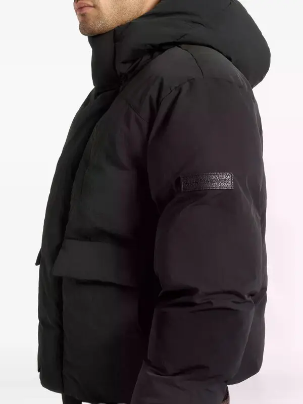 Manière De Voir Raglan-sleeves Puffer Jacket - Black