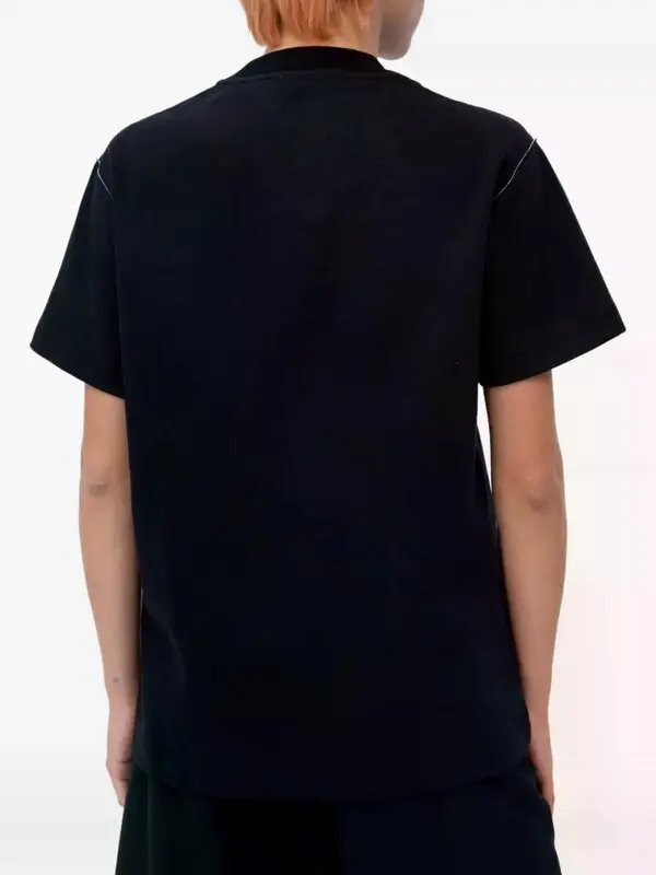 N°21 Contrast-stitch Logo Patch T-shirt