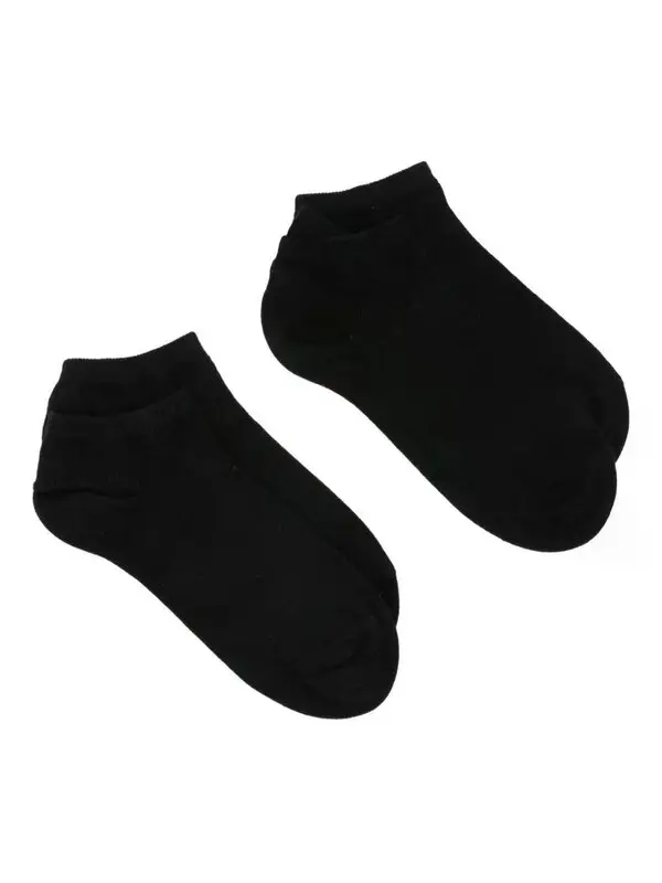Marc O'polo Ribbed Ankle Socks - Black