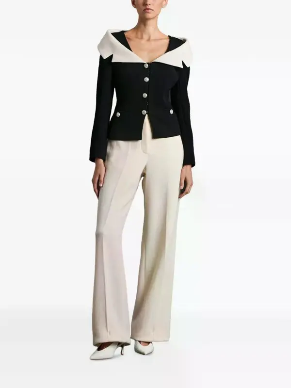 WEILL Bardot Neck Button Jacket