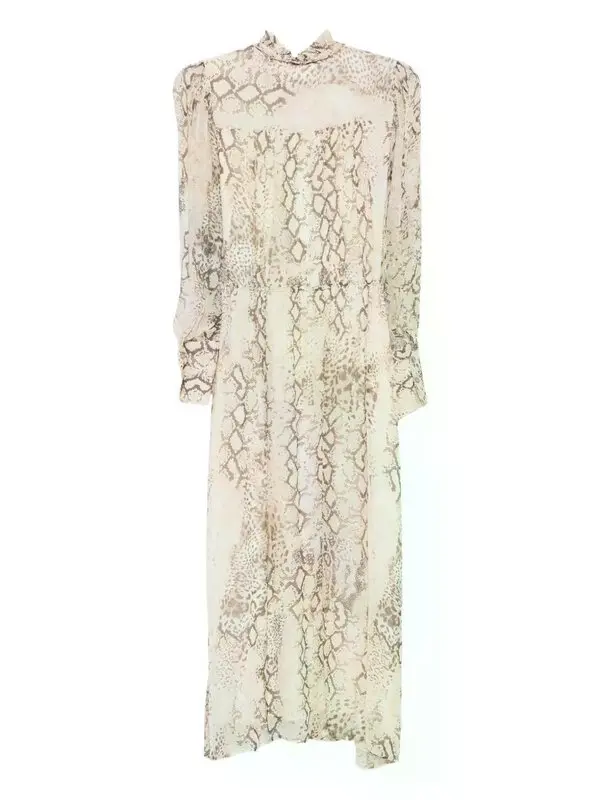 Ba&sh Sahara Midi Dress - Neutrals