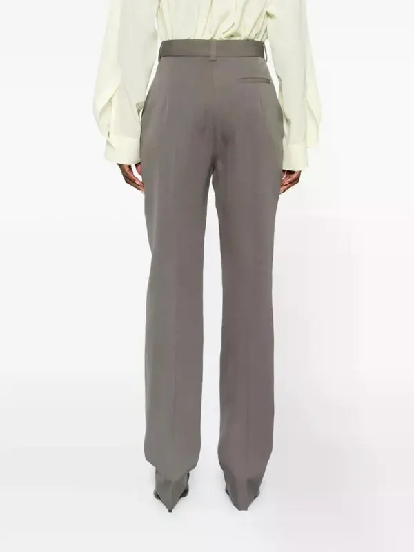 Calvin Klein Lucia Straight-leg Trousers - Grey