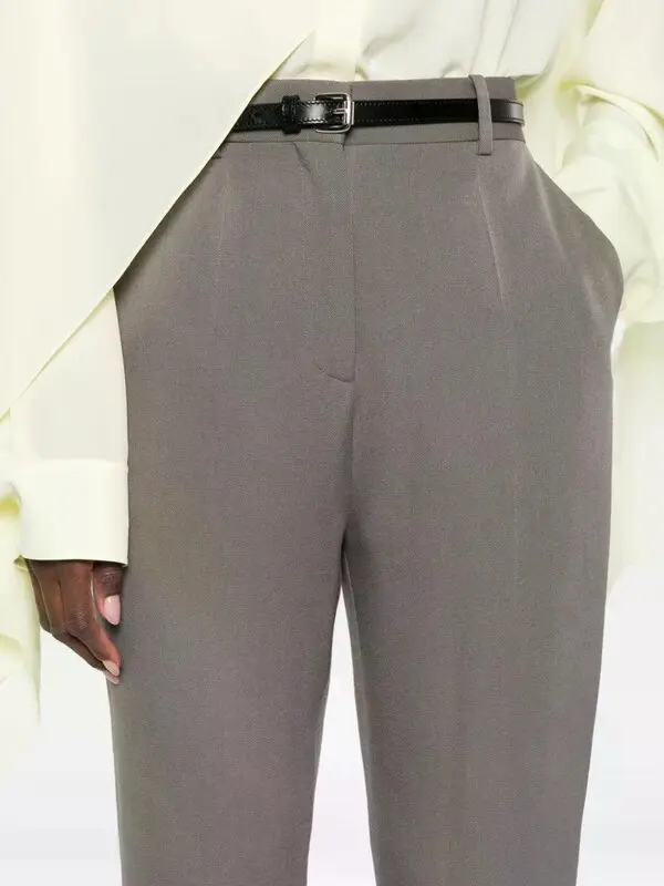 Calvin Klein Lucia Straight-leg Trousers - Grey