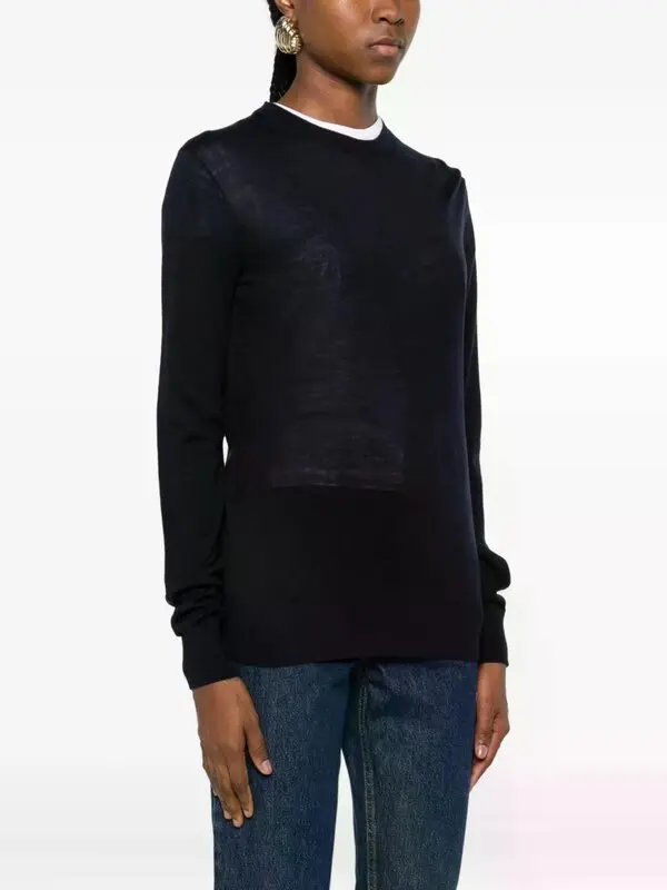 TOTEME Crew-neck Fine Knit Sweater