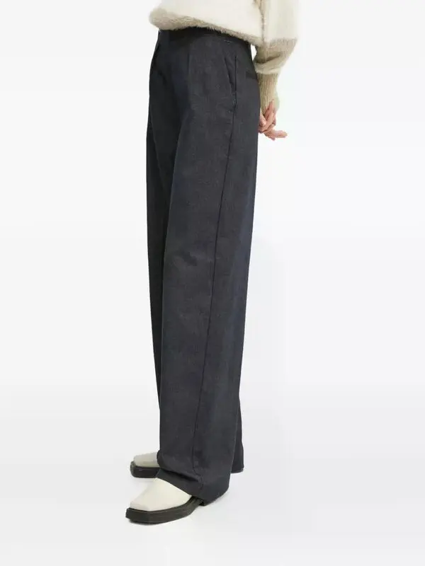 G-star Raw Buttoned Pleated Wide Leg Trousers