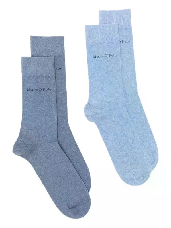 Marc O'polo Logo Socks - Blue