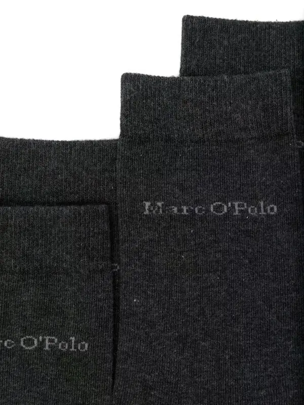 Marc O'polo Logo-intarsia Socks