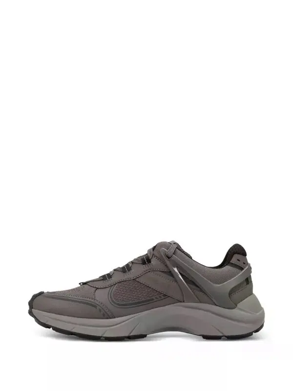 Hugo Lace-up Panelled Trainers - Grey