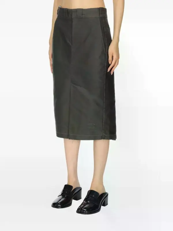 MAISON MARGIELA Pencil Midi Skirt With Pockets