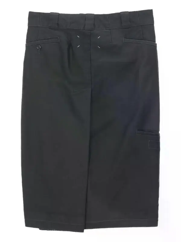 MAISON MARGIELA Pencil Midi Skirt With Pockets