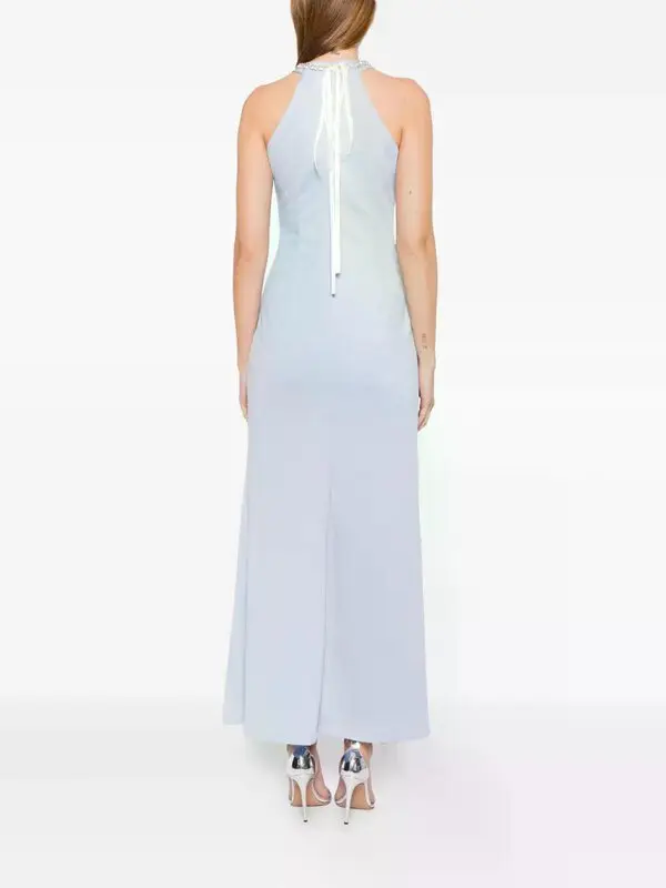 RAHIL HESAN Ruffled Gown