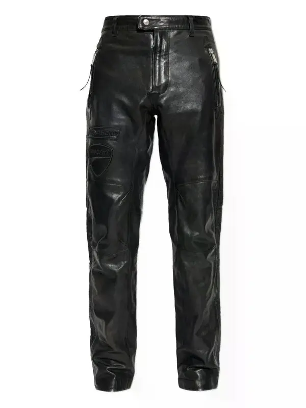 Dsquared2 X Ducati Leather Trousers