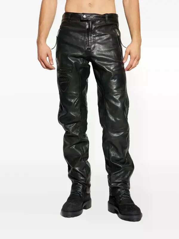 Dsquared2 X Ducati Leather Trousers
