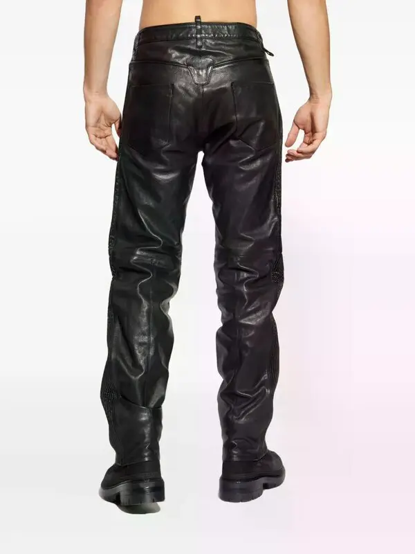 Dsquared2 X Ducati Leather Trousers