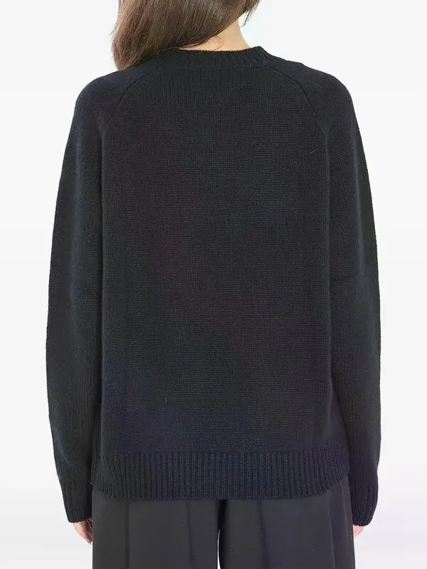 LISA YANG Crew Neck Ribbed Sweater