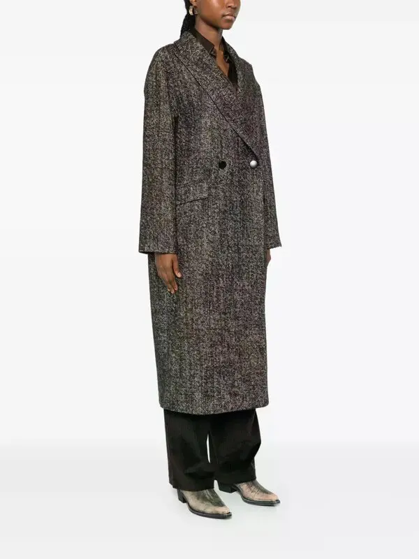 Tagliatore Linden Double-breasted Coat - Brown