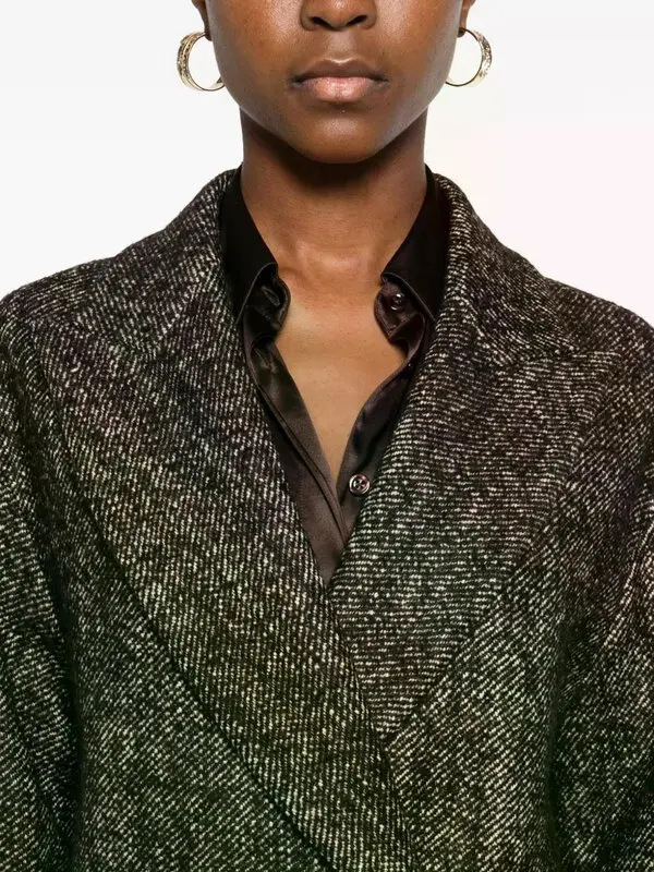 Tagliatore Linden Double-breasted Coat - Brown