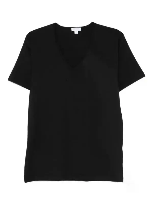 Sunspel V-neck Short-sleeve T-shirt