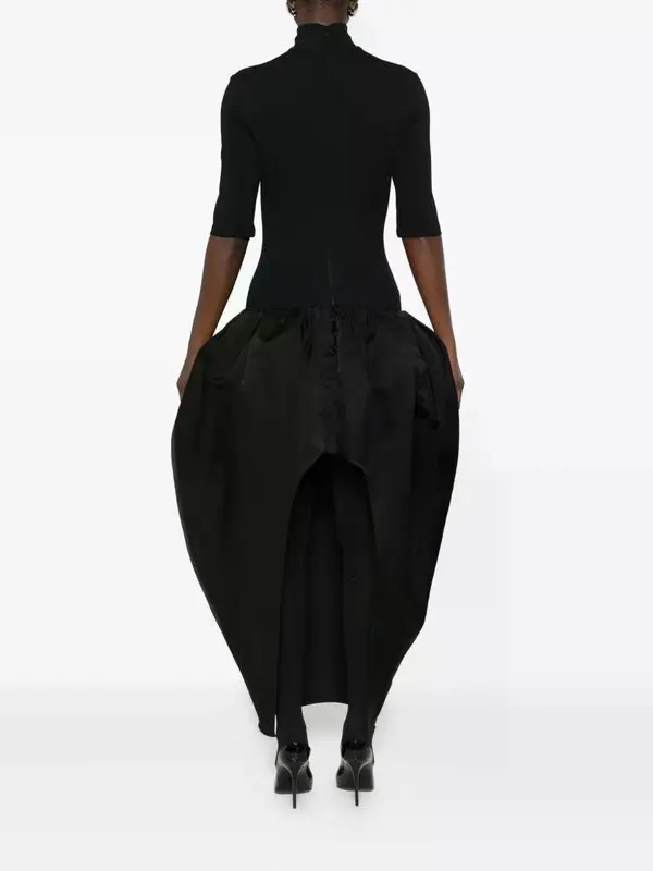 Magda Butrym Silk-blend Dress - Black