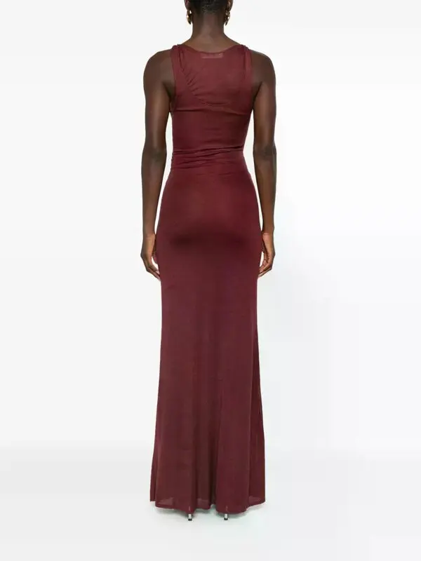 AYA MUSE Scoop-neck Maxi Dress