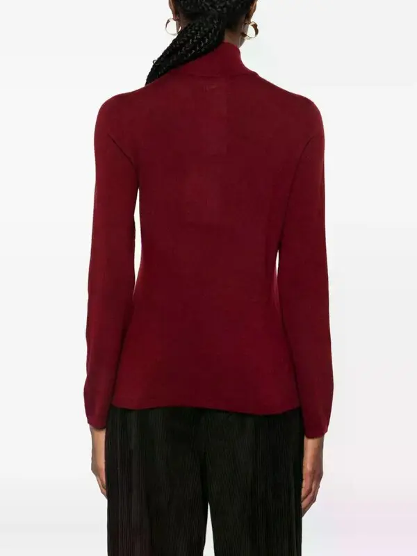 Max Mara Roll-neck Fine Knit Sweater