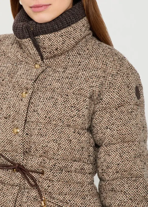 Moncler Antigony Quilted Wool-blend Jacket