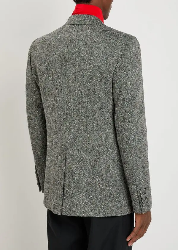 Valentino Garavani Double-breasted Tweed Blazer