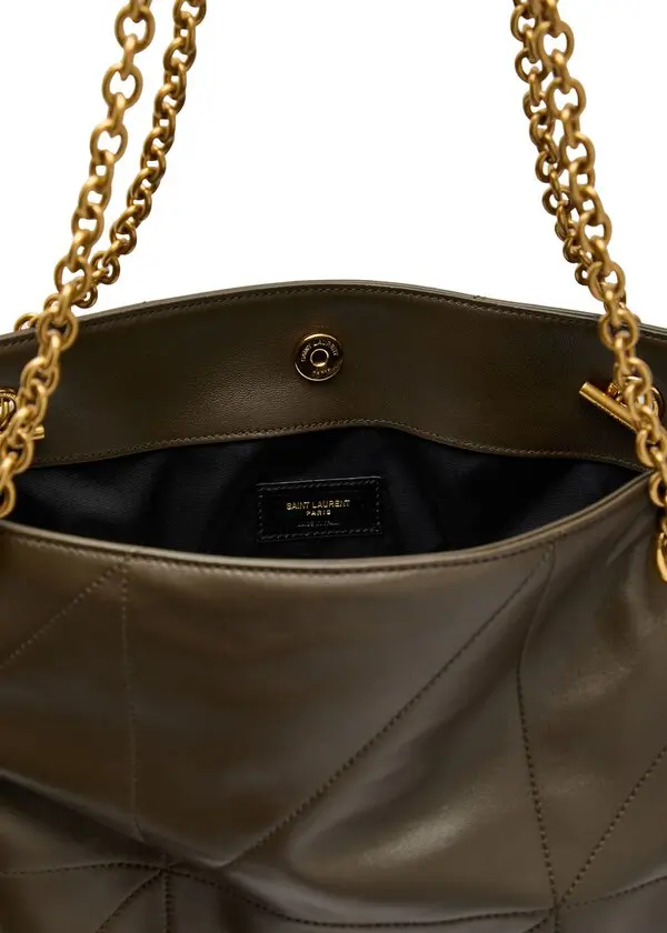 Saint Laurent Jamie Quilted Leather Tote Bag