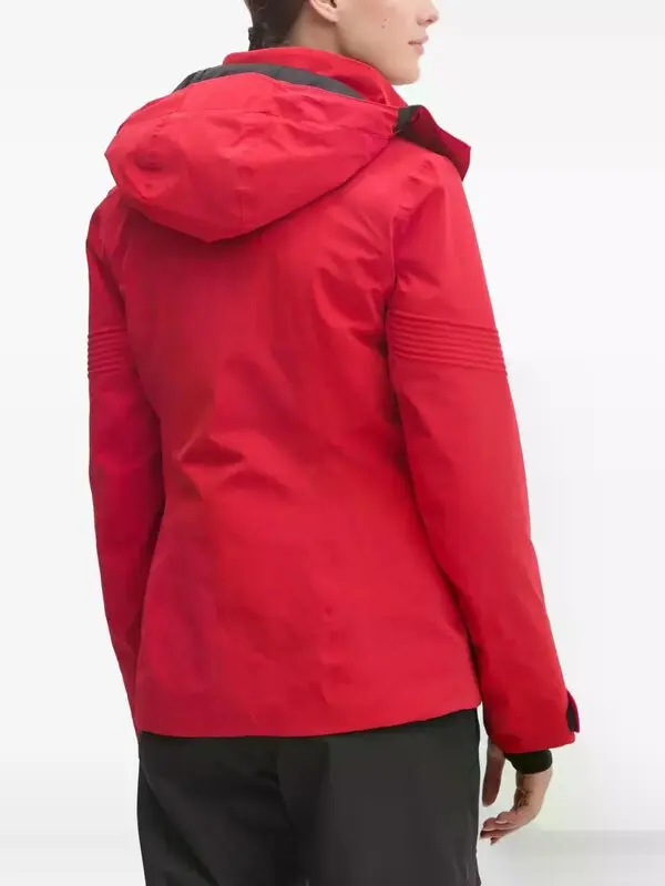 EA7 Hooded Ski Jacket With Logo Patch