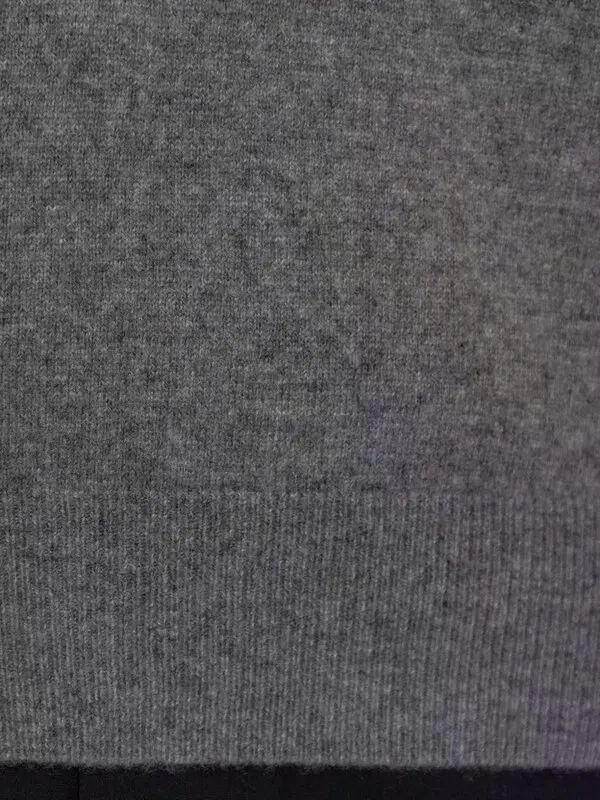 ENTIRE STUDIOS Crew-neck Fine Knit Sweater - Grey
