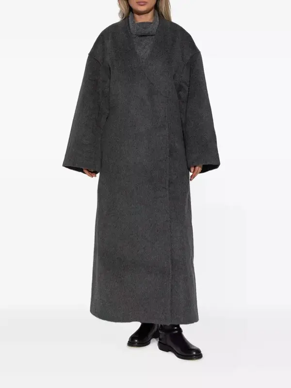 ENTIRE STUDIOS V-neck Wool Coat