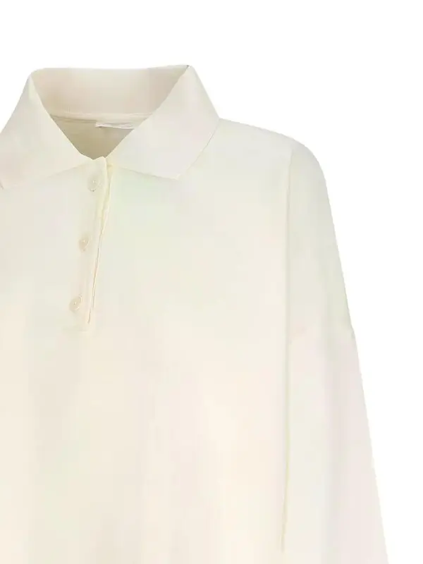 THE ROW Long-sleeved Polo Shirt