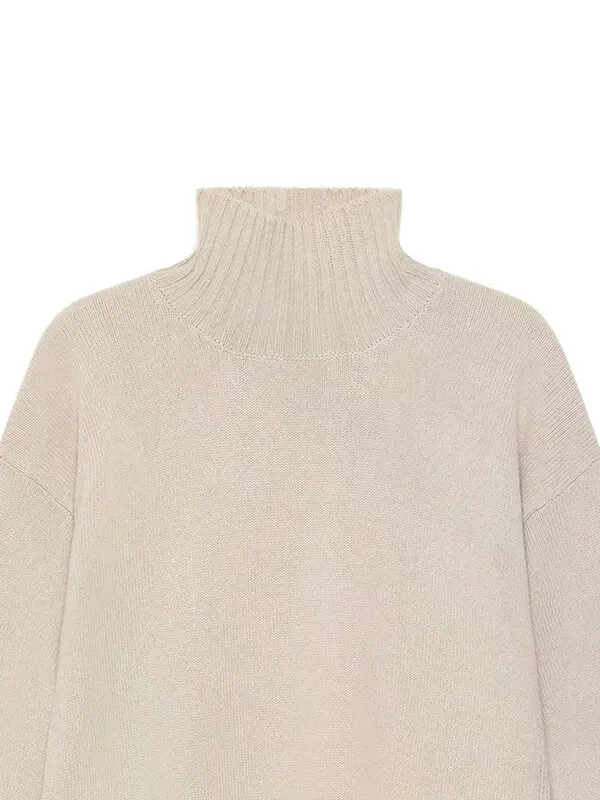 Malìparmi Roll-neck Sweater With Side Slits