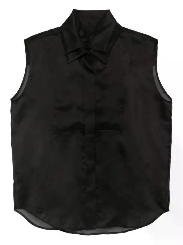 Viktor & Rolf Layered Sleeveless Shirt - Black